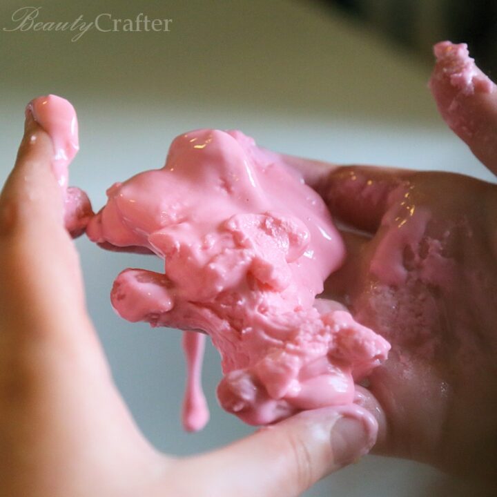 Play Dough Soap Recipe: Turns to Fun Bath Slime in Tub! - Beauty Crafter