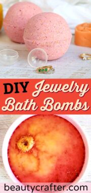 Bath Bombs with Rings Inside - DIY Jewelry Bath Bombs